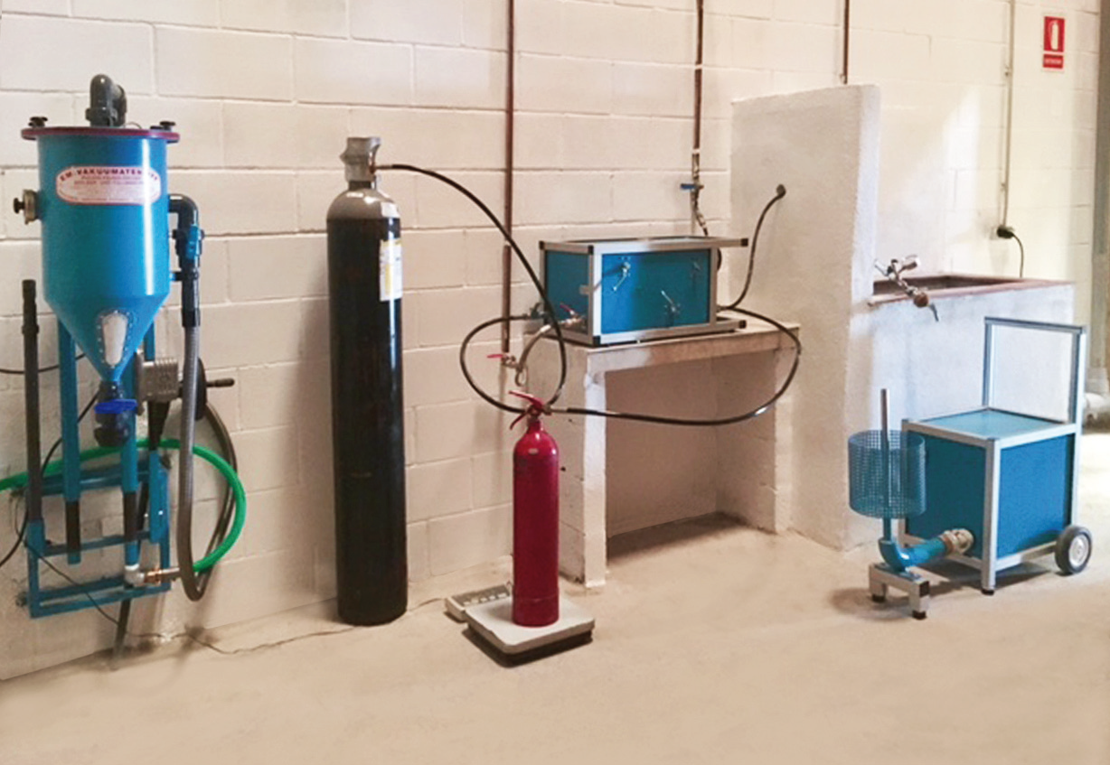 Máquinas para la recarga de extintores según la normativa UNE 23120